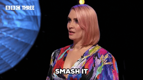 Smash It Series 3 GIF by BBC Three - Find & Share on GIPHY