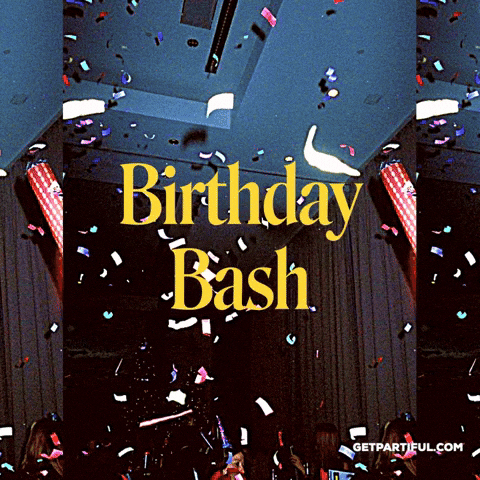 Birthday Bash GIF by Partiful - Find & Share on GIPHY