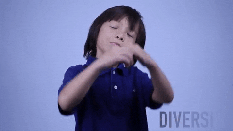 Sign Language Diversity GIF by ASL Nook - Find & Share on GIPHY